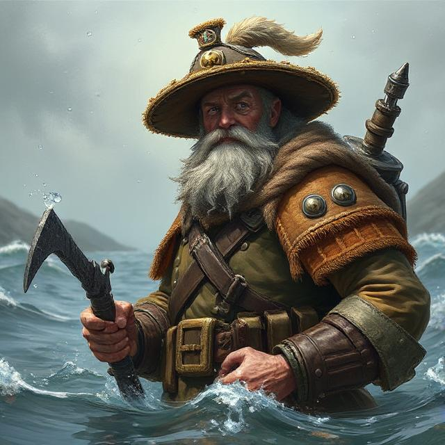 Captain Van Dwarf Urban Ranger Ocean AI Voice Generator | Jammable AI ...