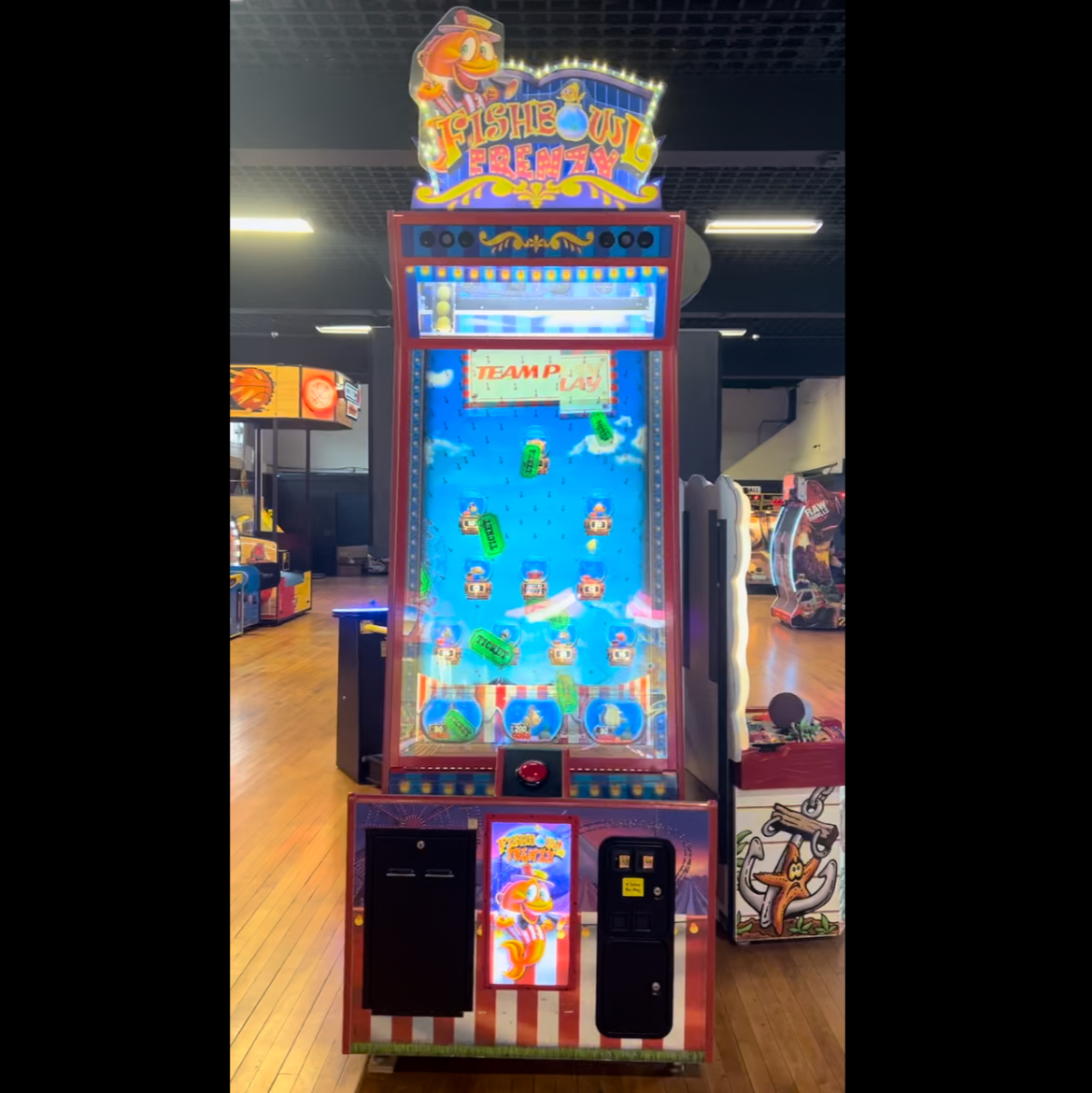 AI Flip Finnegan (Fishbowl frenzy arcade game by Team play inc.) AI ...